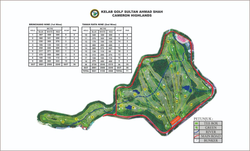 Kelab Golf Sultan Ahmad Shah Cameron Highlands